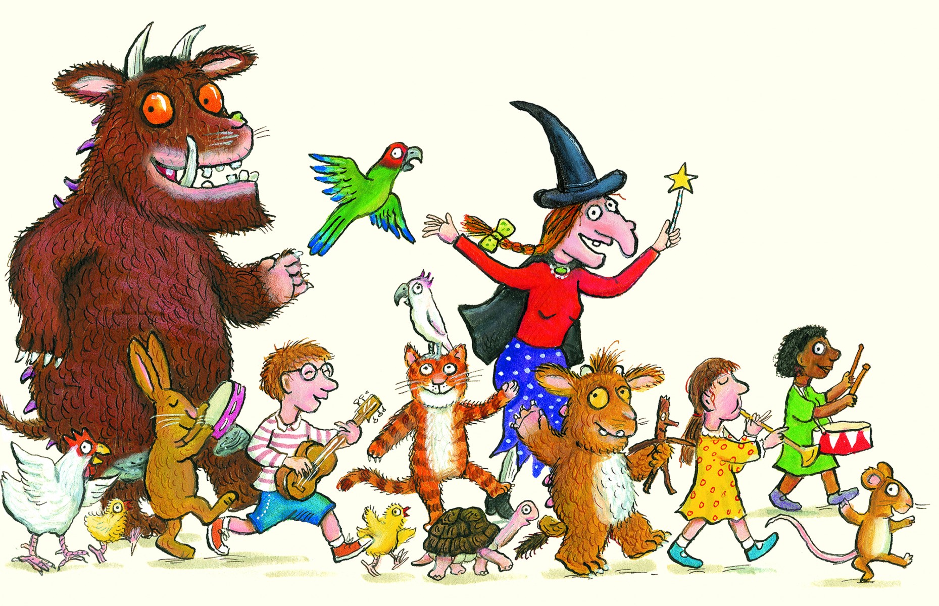 Gruffalo Creator Joins School Pupils For Special Singalong Gruffalo Creator Joins School Pupils For Special Singalong