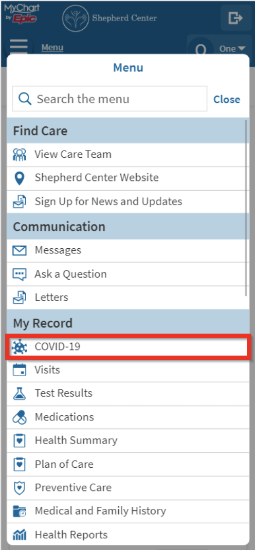 MyChart Provides QR Codes for COVID-19 Vaccine Status