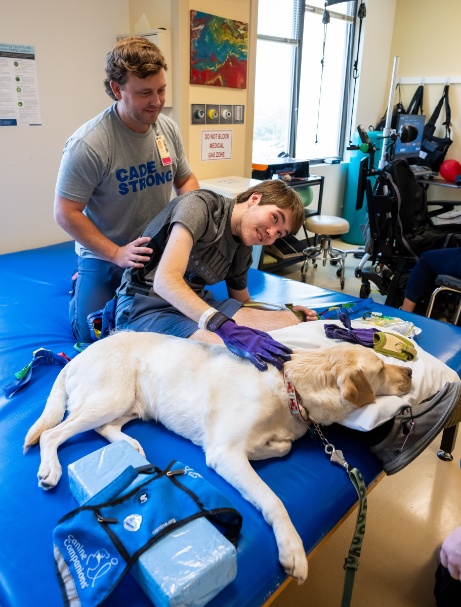 Mission Moment: When Your Therapy Buddy Is a Very Good Boy