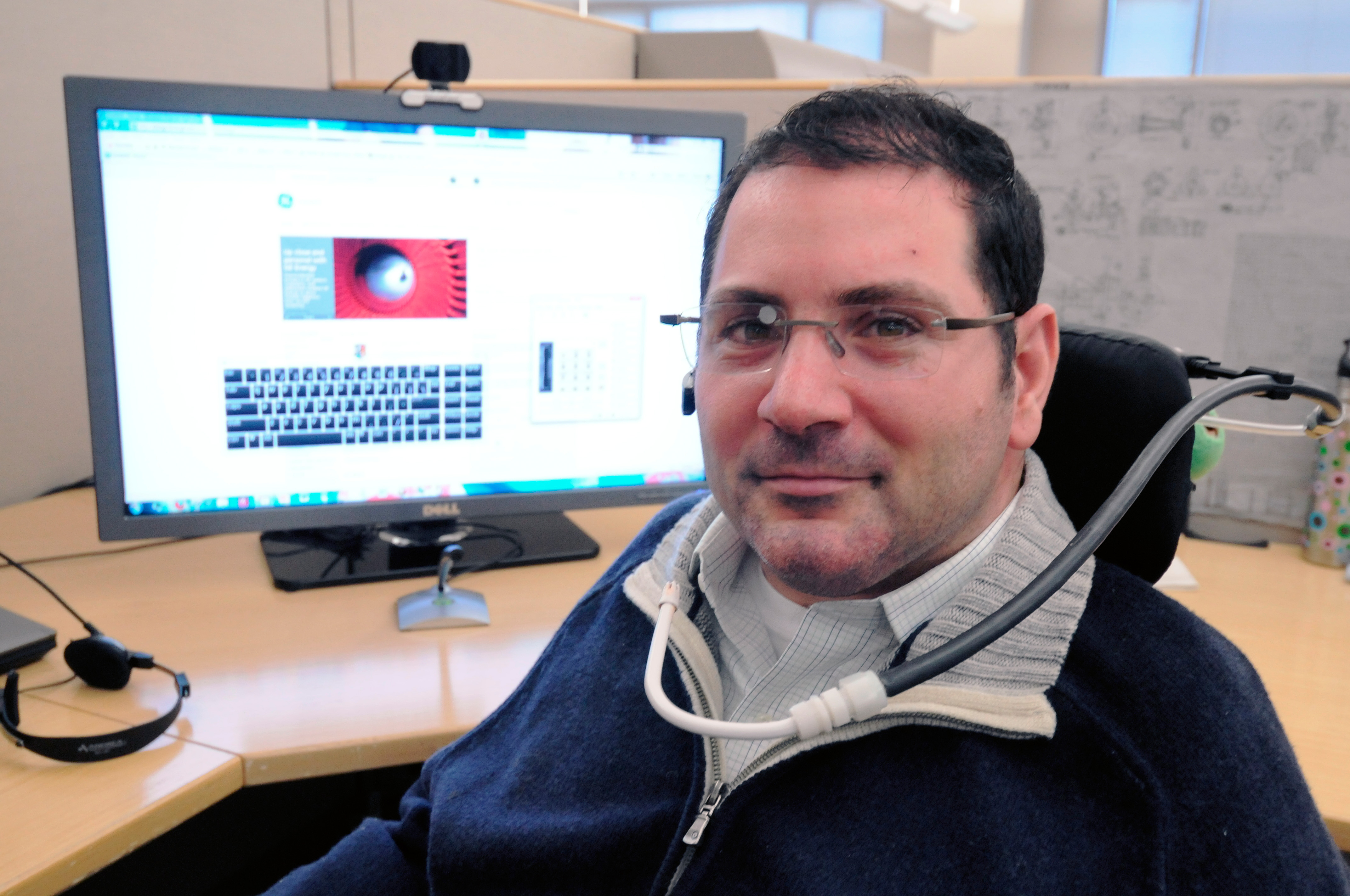 Former Patient with High-Level Spinal Cord Injury Eagerly Returns to Work