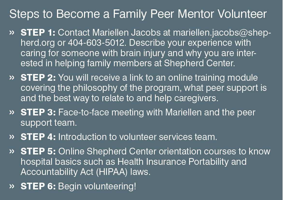 Volunteering to Support Caregivers