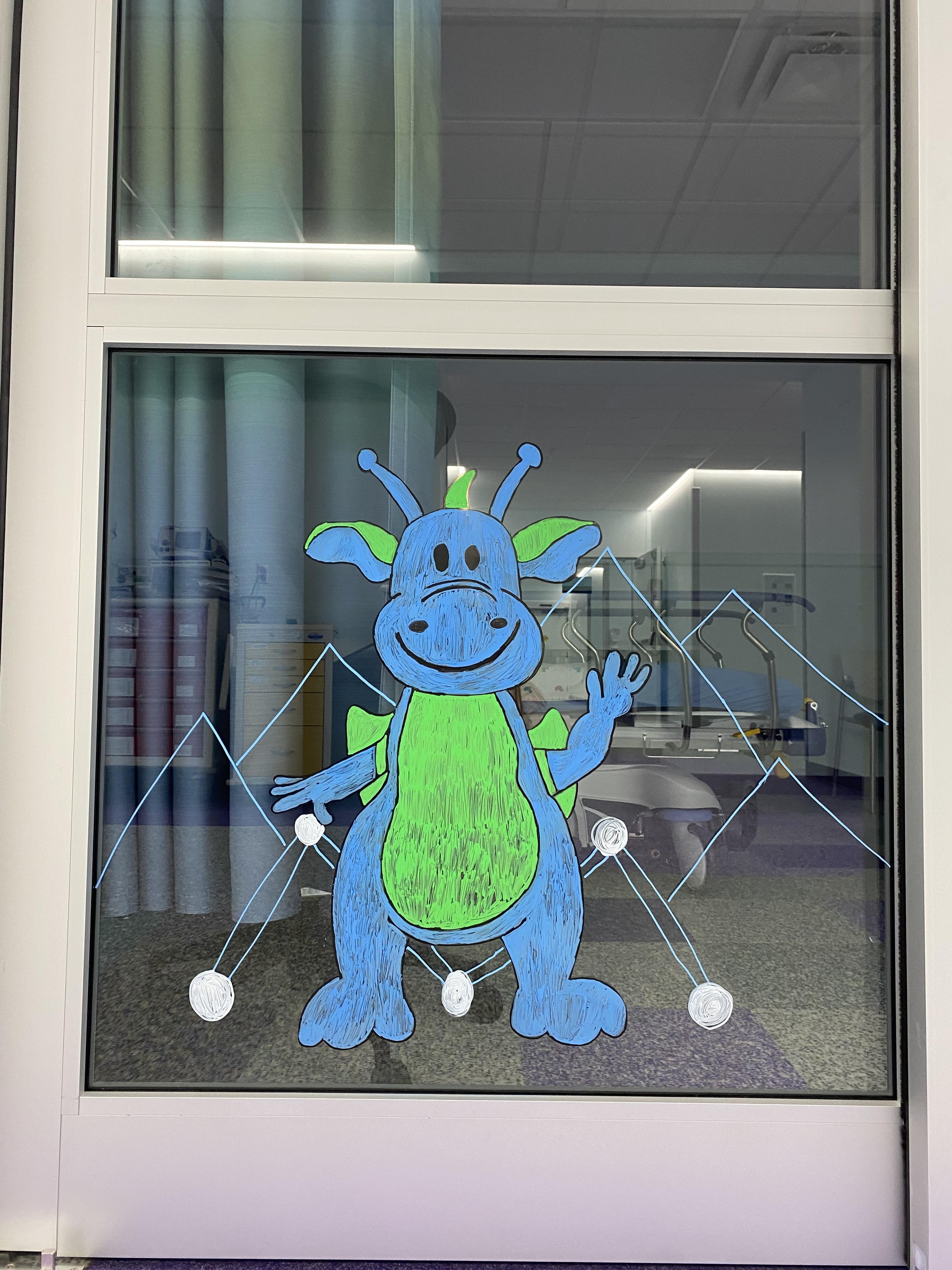 Adding a Little Magic: Nurse at Cook Children's - Prosper Paints ...