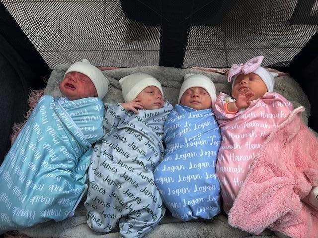 Cook Children's NICU Welcomes First Quadruplets in Over a Decade