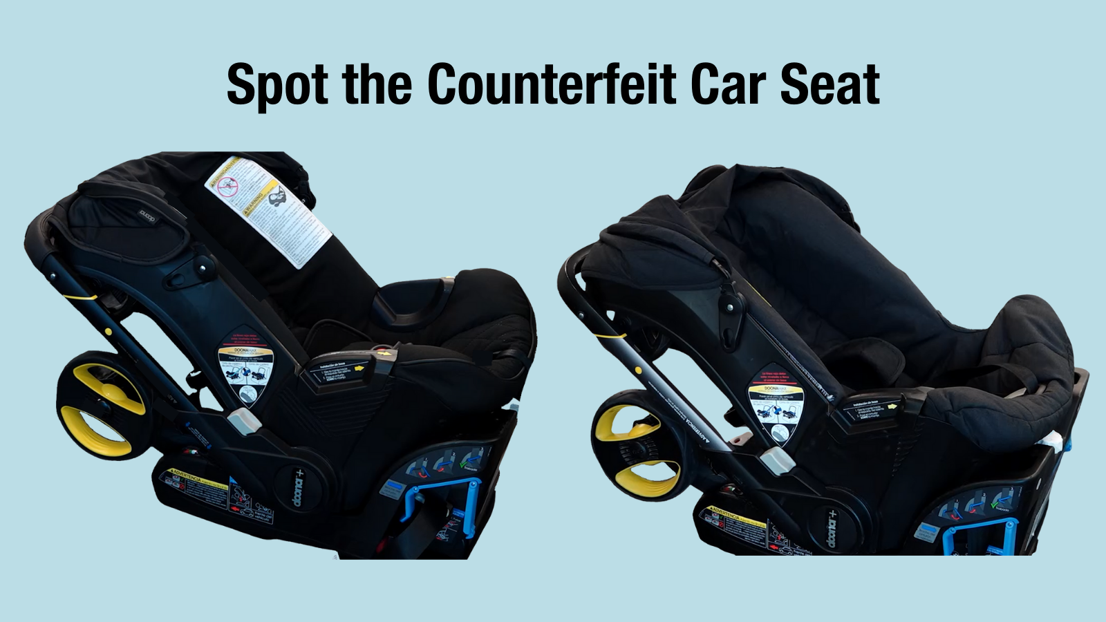 Parents May Be Using a Knockoff Car Seat Without Knowing It