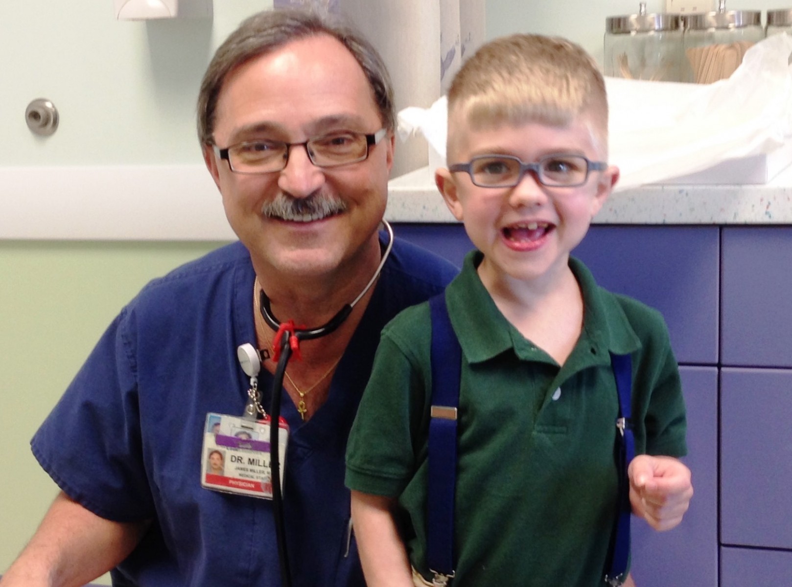 ‘Thank you’ Dr. Miller