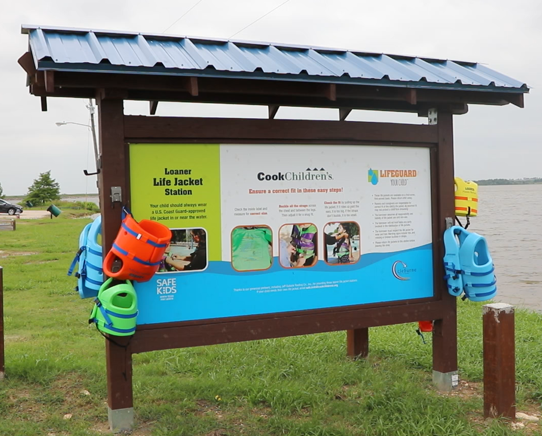 Loaner Life Jacket Stations Aim to Save Lives at Area Lakes