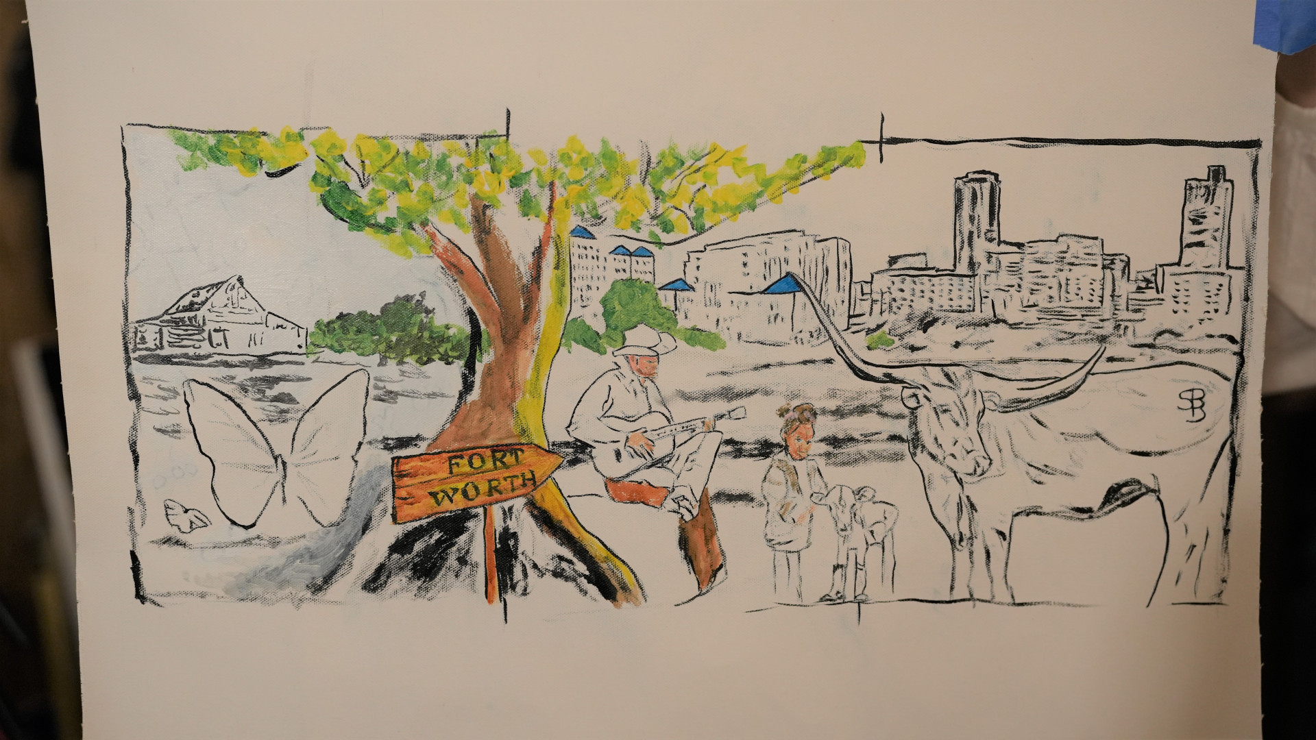 It’s a Colorful Life: Mural at Justin Institute Created by World ...