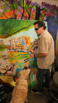 It’s a Colorful Life: Mural at Justin Institute Created by World ...