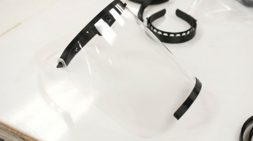 Cook Children's Home Health Makes Face Shields for those on the COVID ...