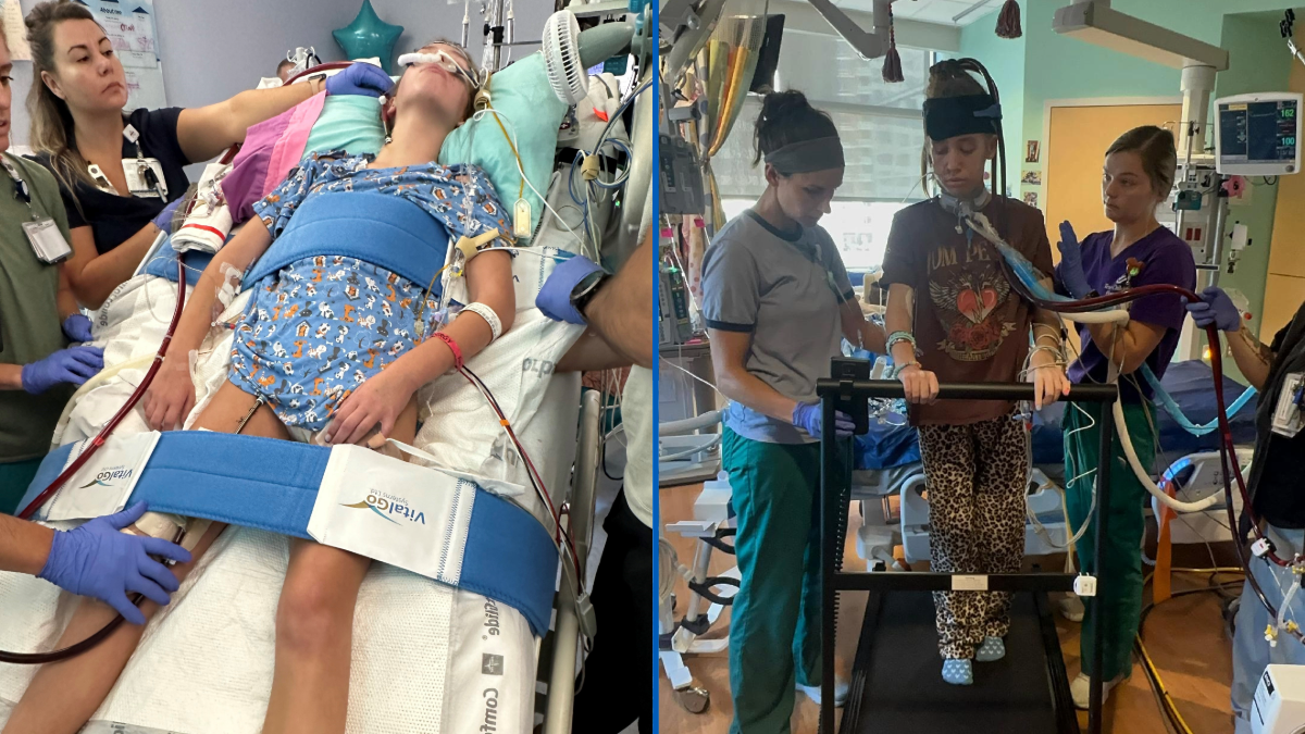 Walking Miracle: 12-Year-Old Girl Walks While on Life Support After ...