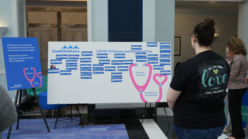 Commemorating COVID-19 Heroes and Memorial Day