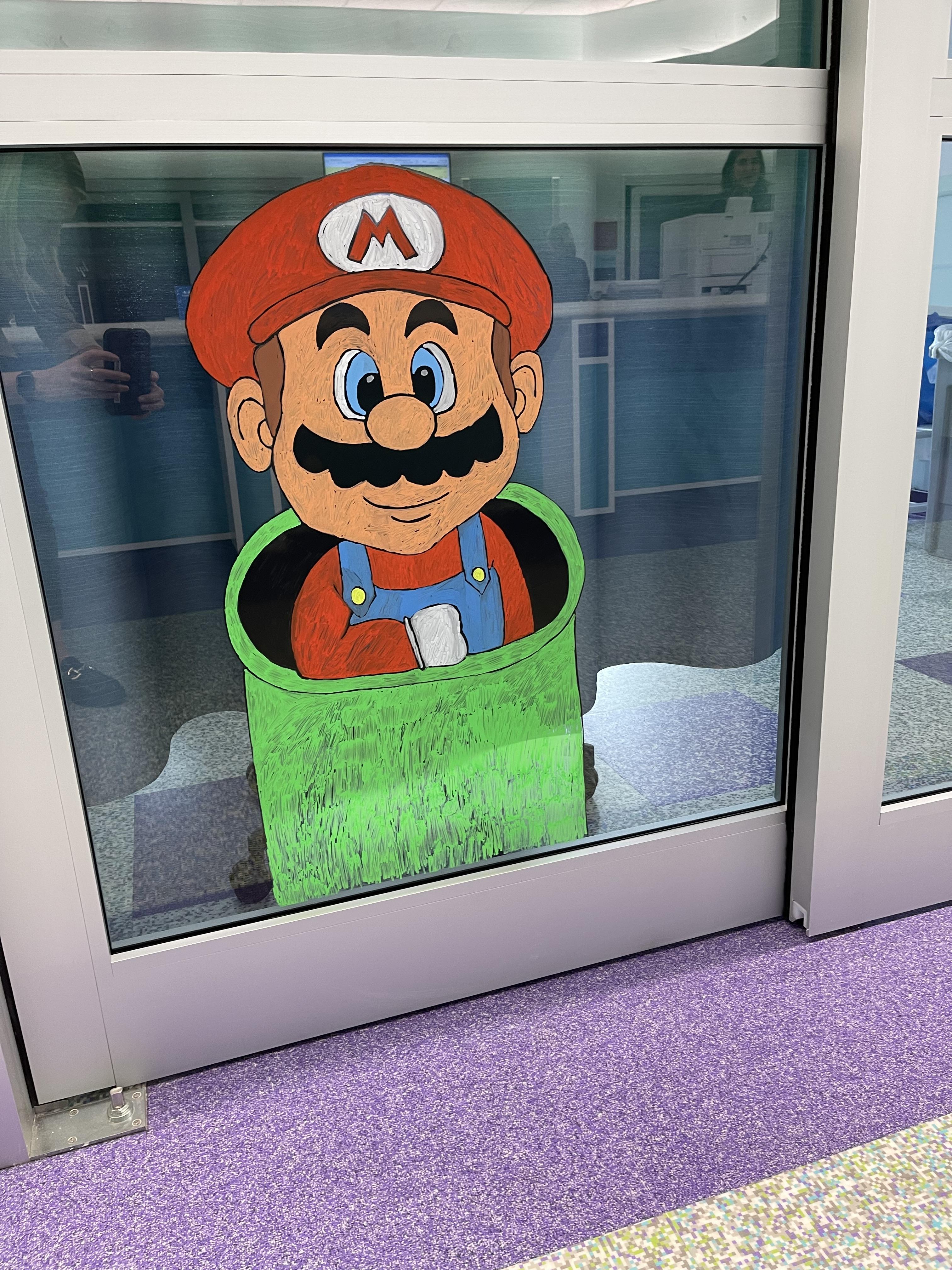 Adding a Little Magic: Nurse at Cook Children's - Prosper Paints ...