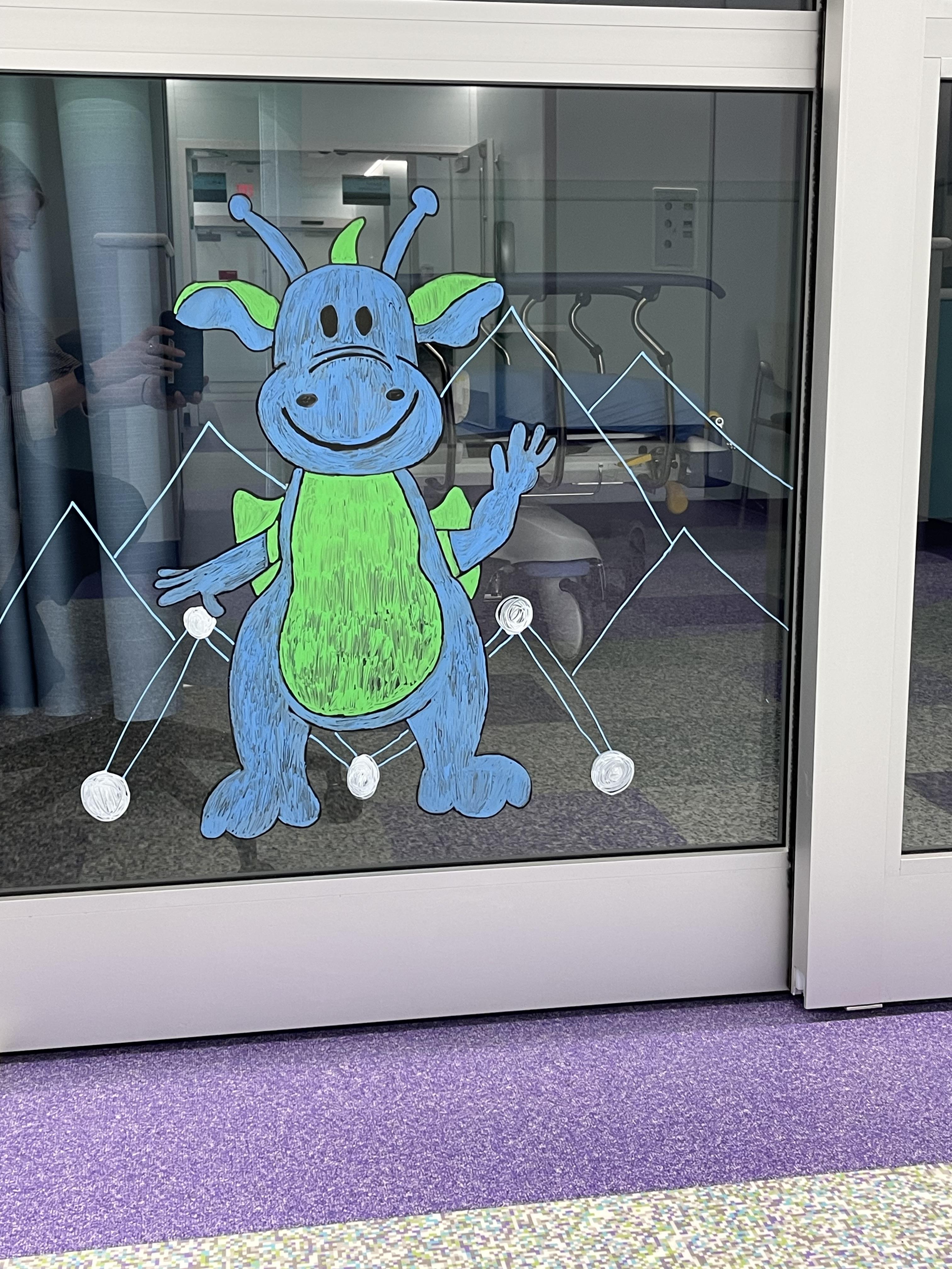 Adding a Little Magic: Nurse at Cook Children's - Prosper Paints ...