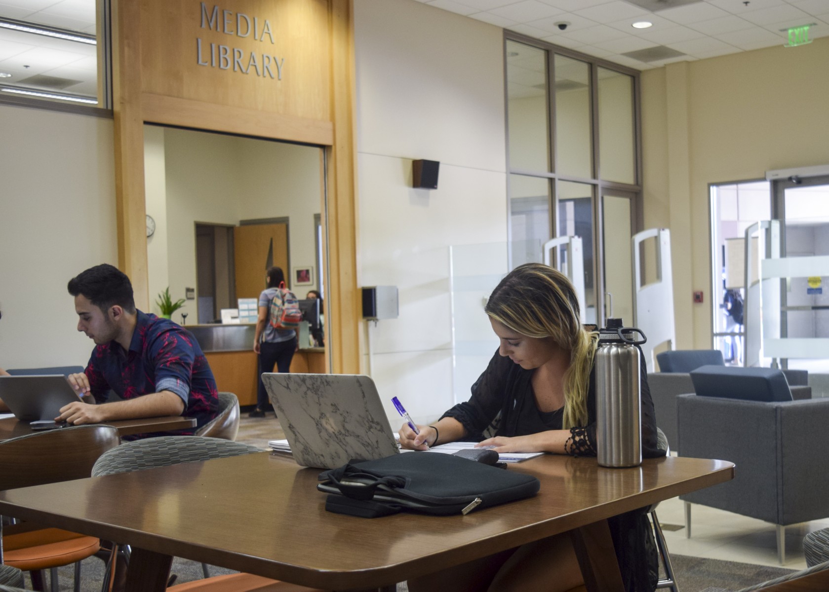 Changes at Library for New Academic Year