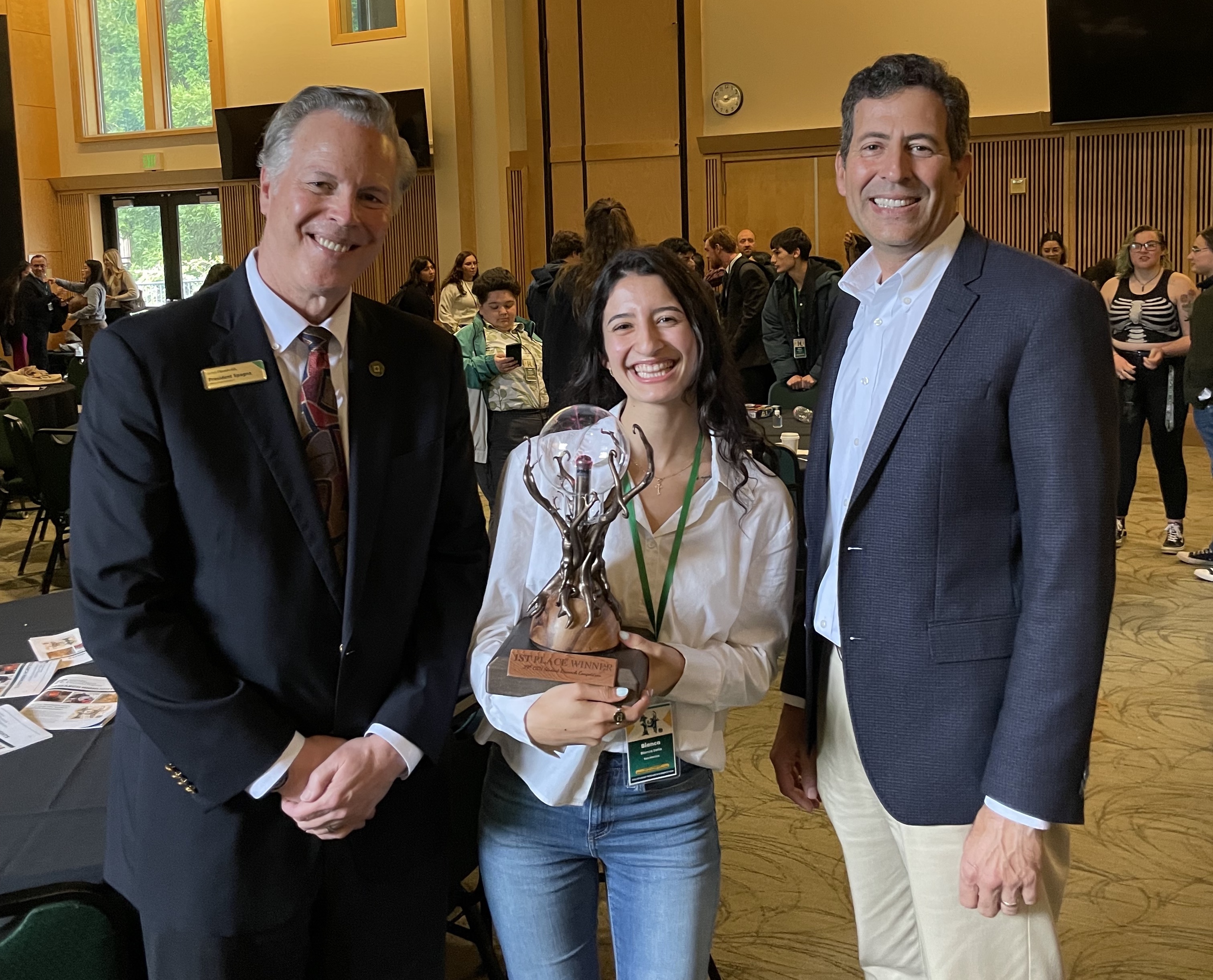 Psychology Student Takes First Place at State Competition