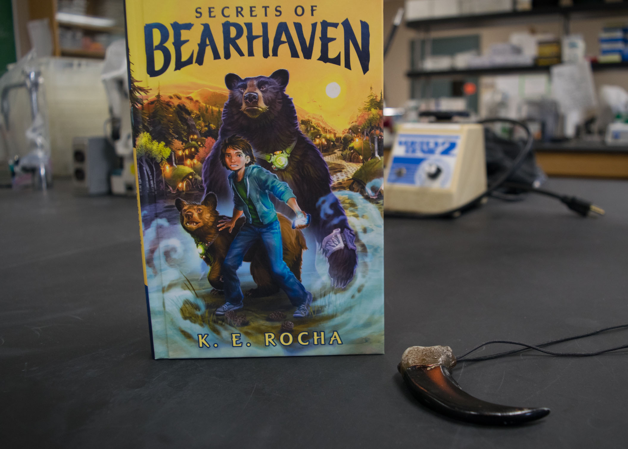 Bear Biologist Influences New Children’s Book, Secrets of Bearhaven