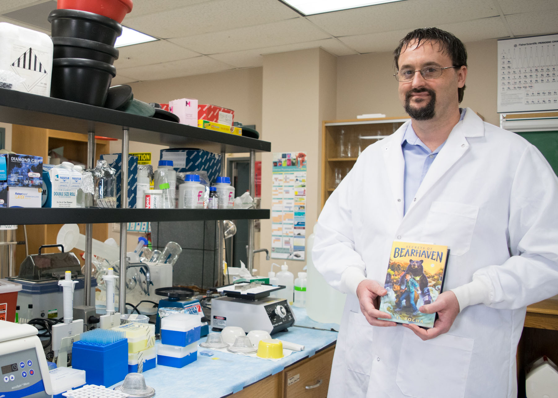 Bear Biologist Influences New Children’s Book, Secrets of Bearhaven