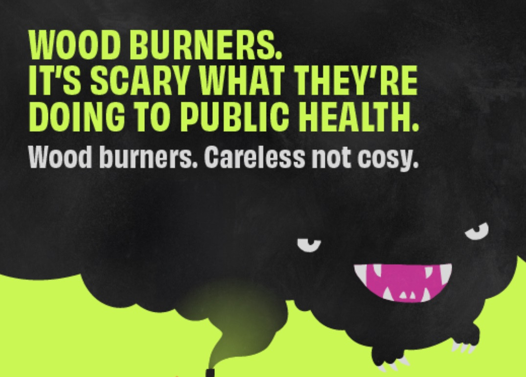 Wood burning at home – careless not cosy