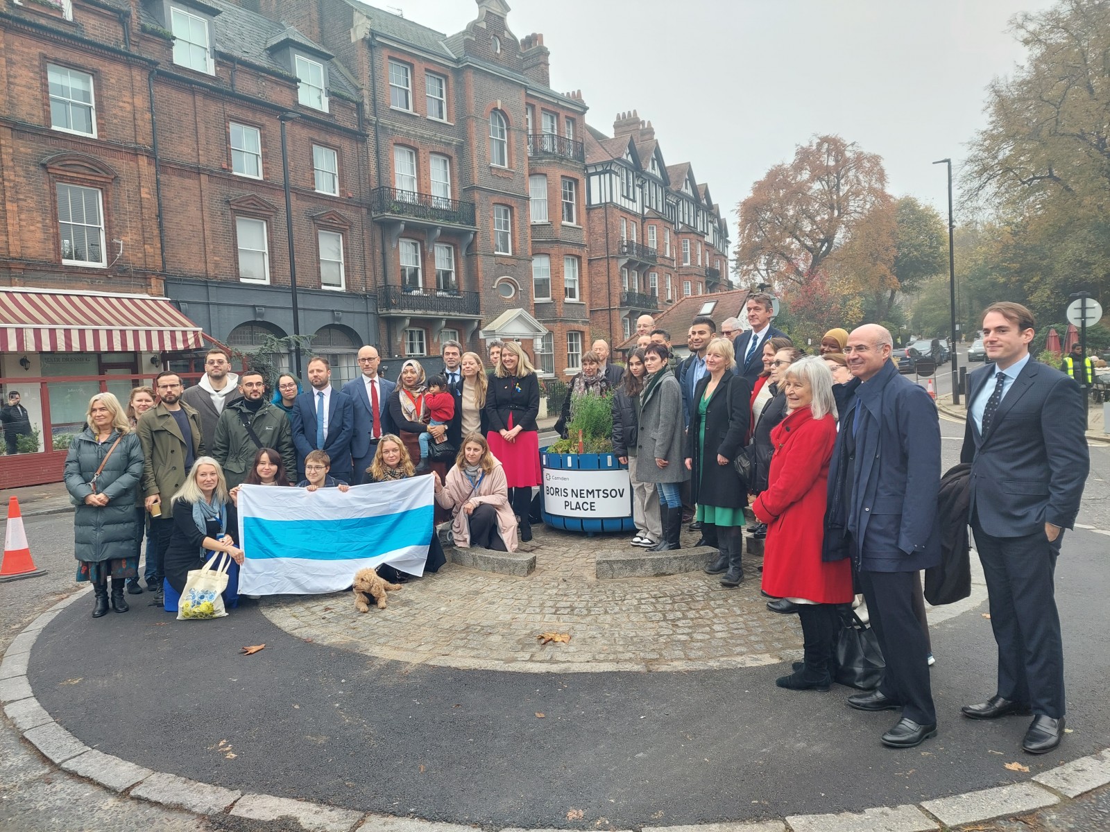 Camden becomes first place in UK to commemorate Russian pro-democracy campaigner Boris Nemtsov