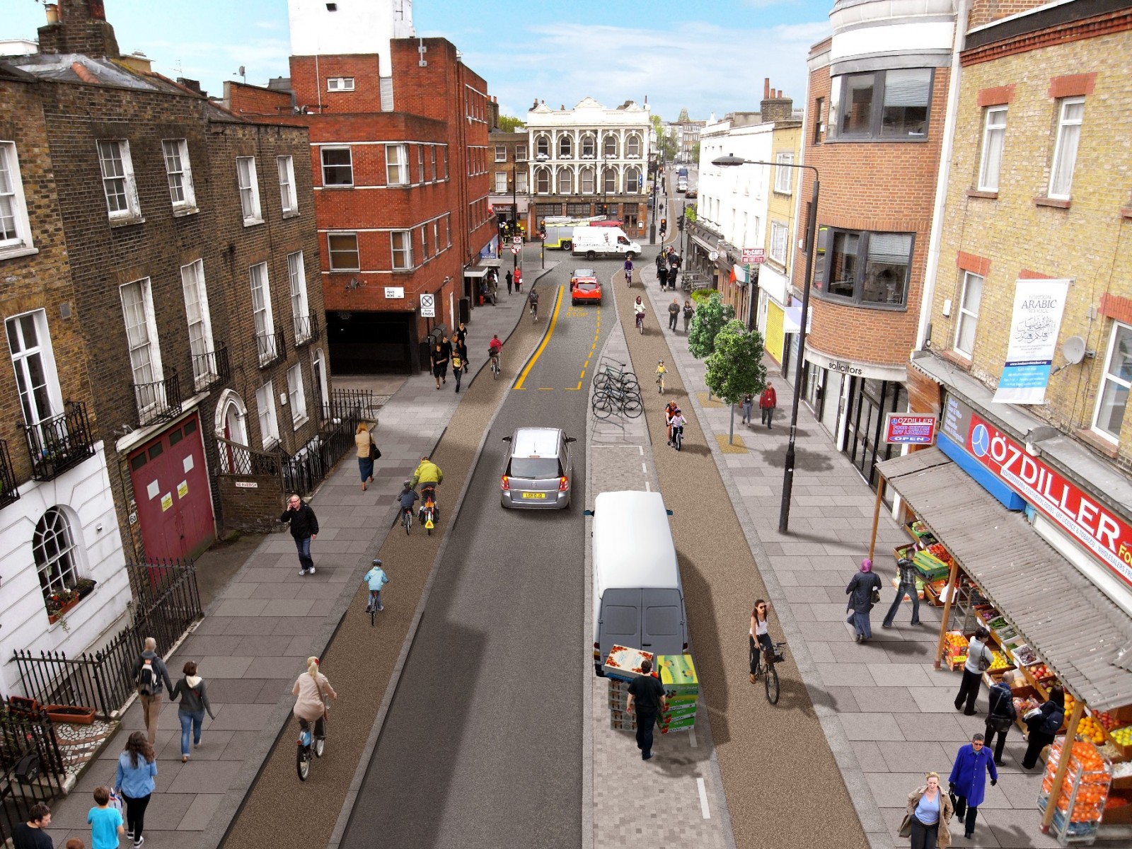 Camden launches consultation on plans for new east to west cycle route
