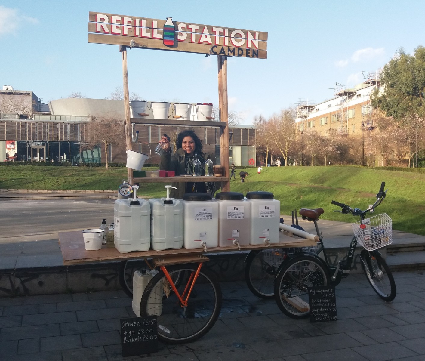 Camden Refill Station comes to eco-festive pop-up market