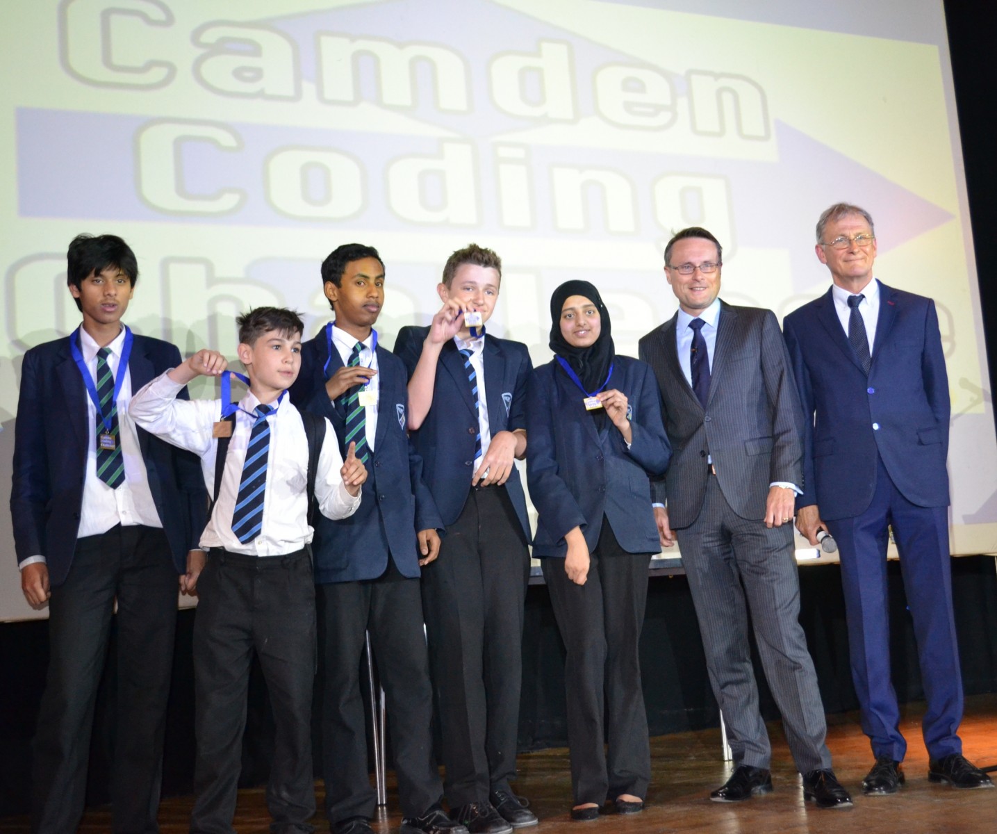 Camden students rise to Coding Challenge