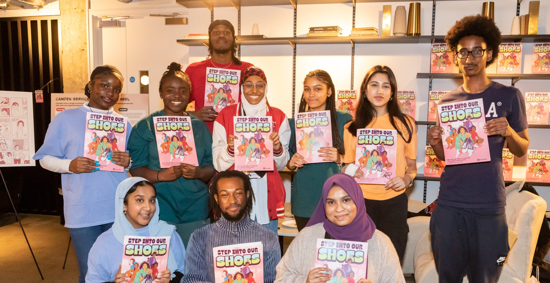 Camden young people help launch new report on adolescent health