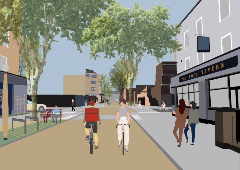 Camden approves new public space and healthy streets for Phoenix Road