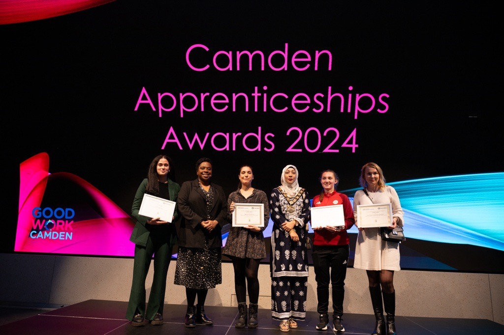 Apprentices in Camden celebrated at awards ceremony