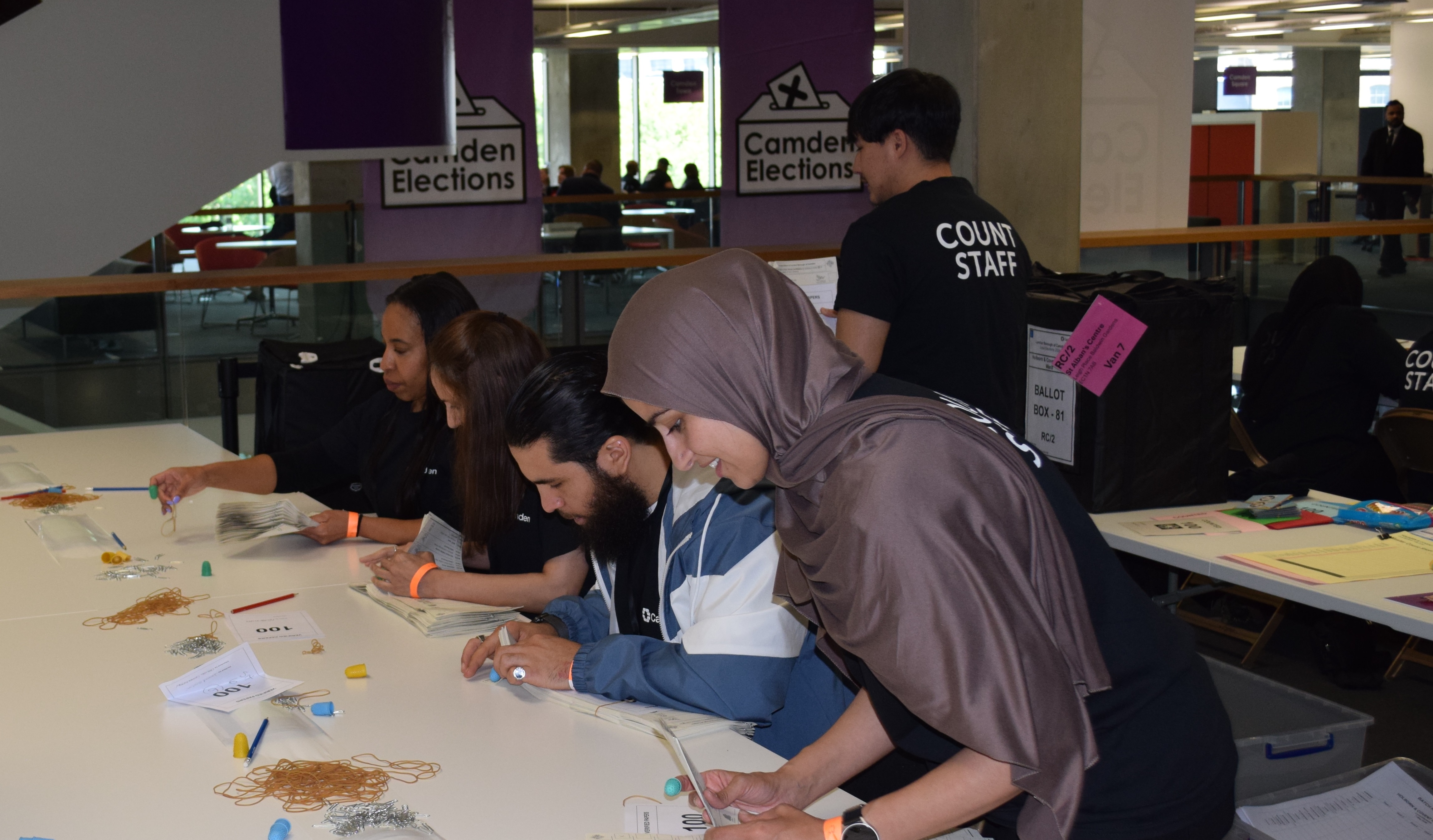 Camden Council Local Elections 2026: Count and results