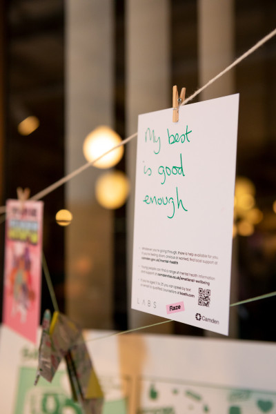 Camden young people help launch new report on adolescent health