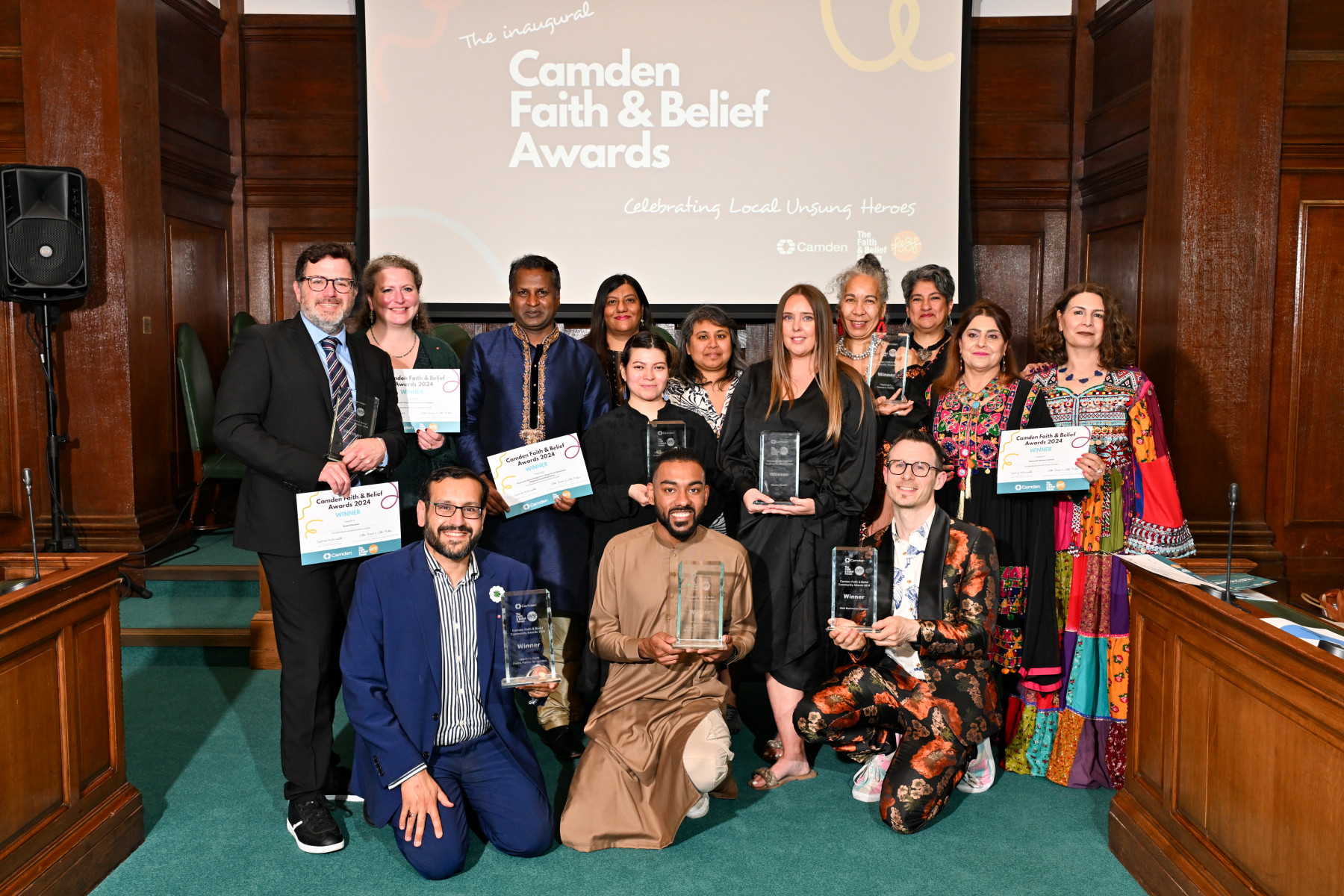 Winners of first ever Camden Faith & Belief Awards announced