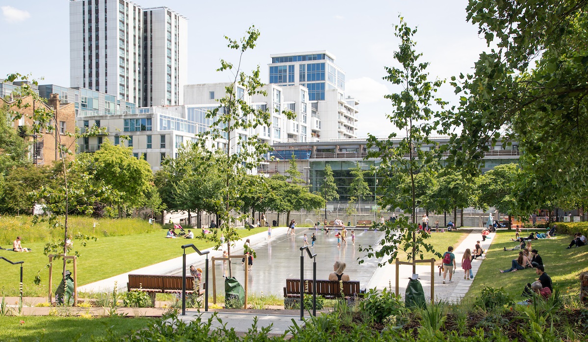 Swiss Cottage Open Space recognised by national landscape award