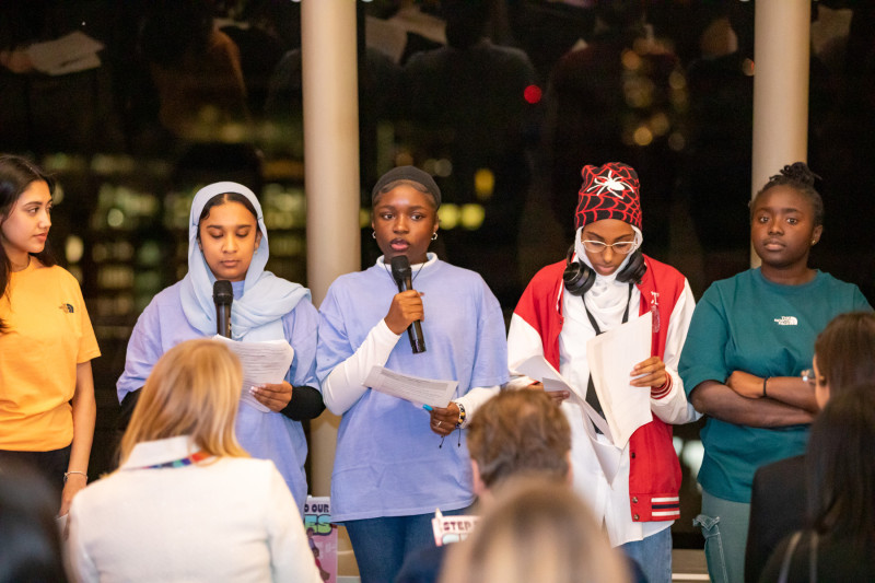Camden young people help launch new report on adolescent health