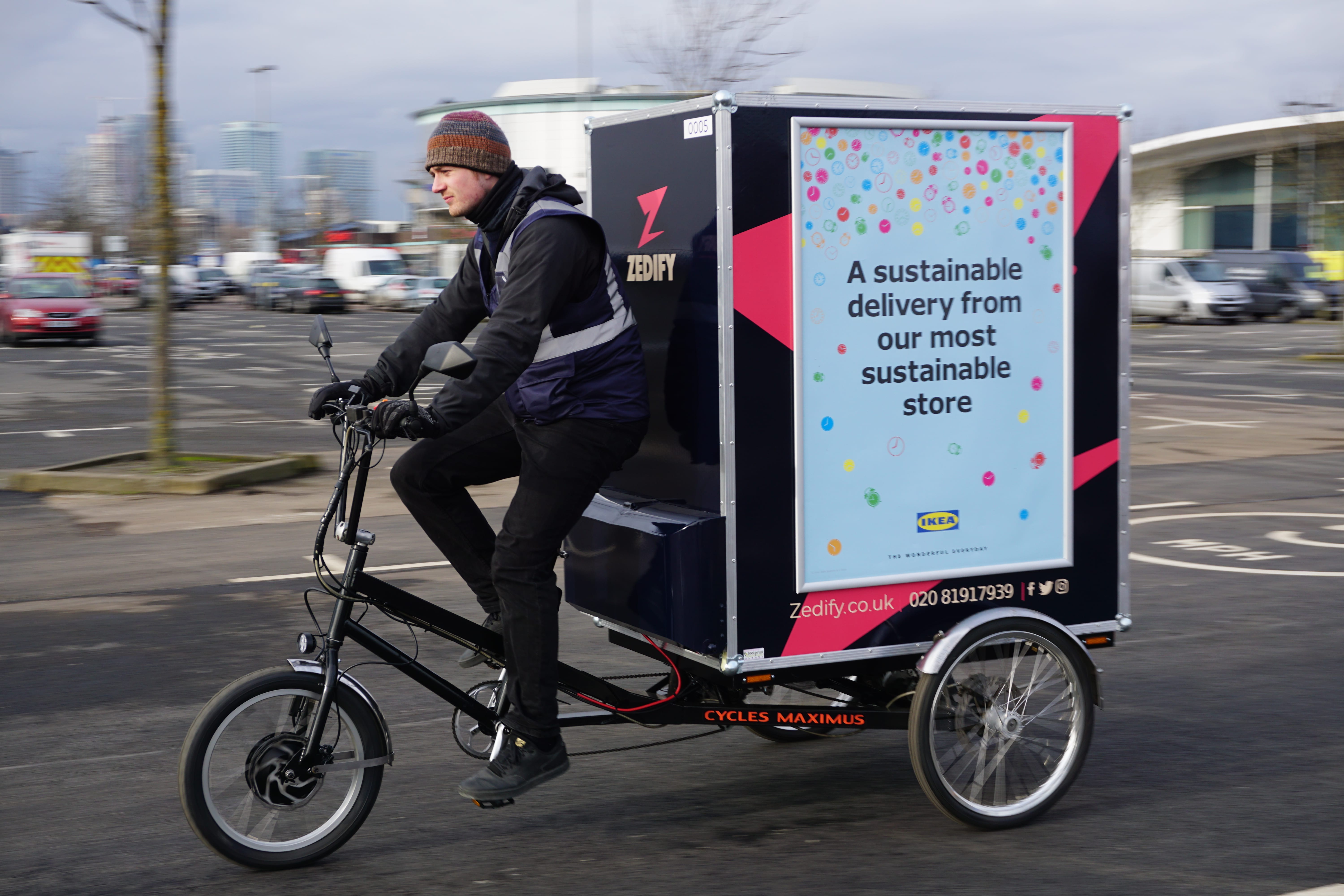Pedal Your Parcel comes to Camden
