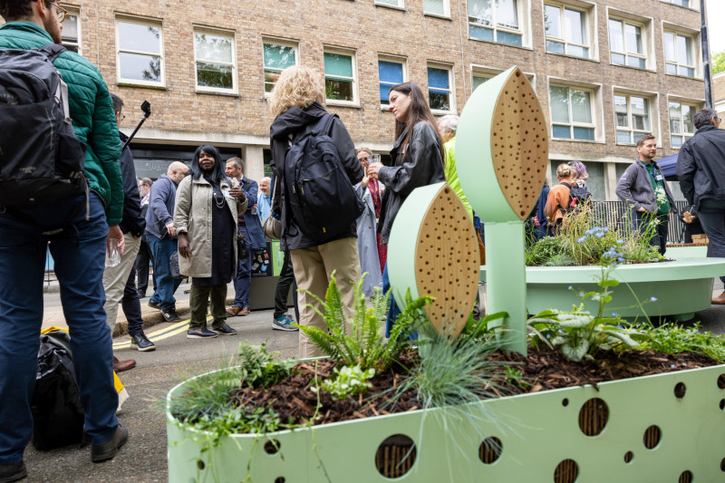 A new accessible public space by Gordon Square in the heart of Bloomsbury