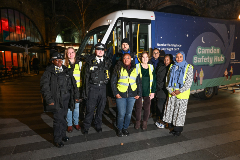 New night safety bus comes to Camden
