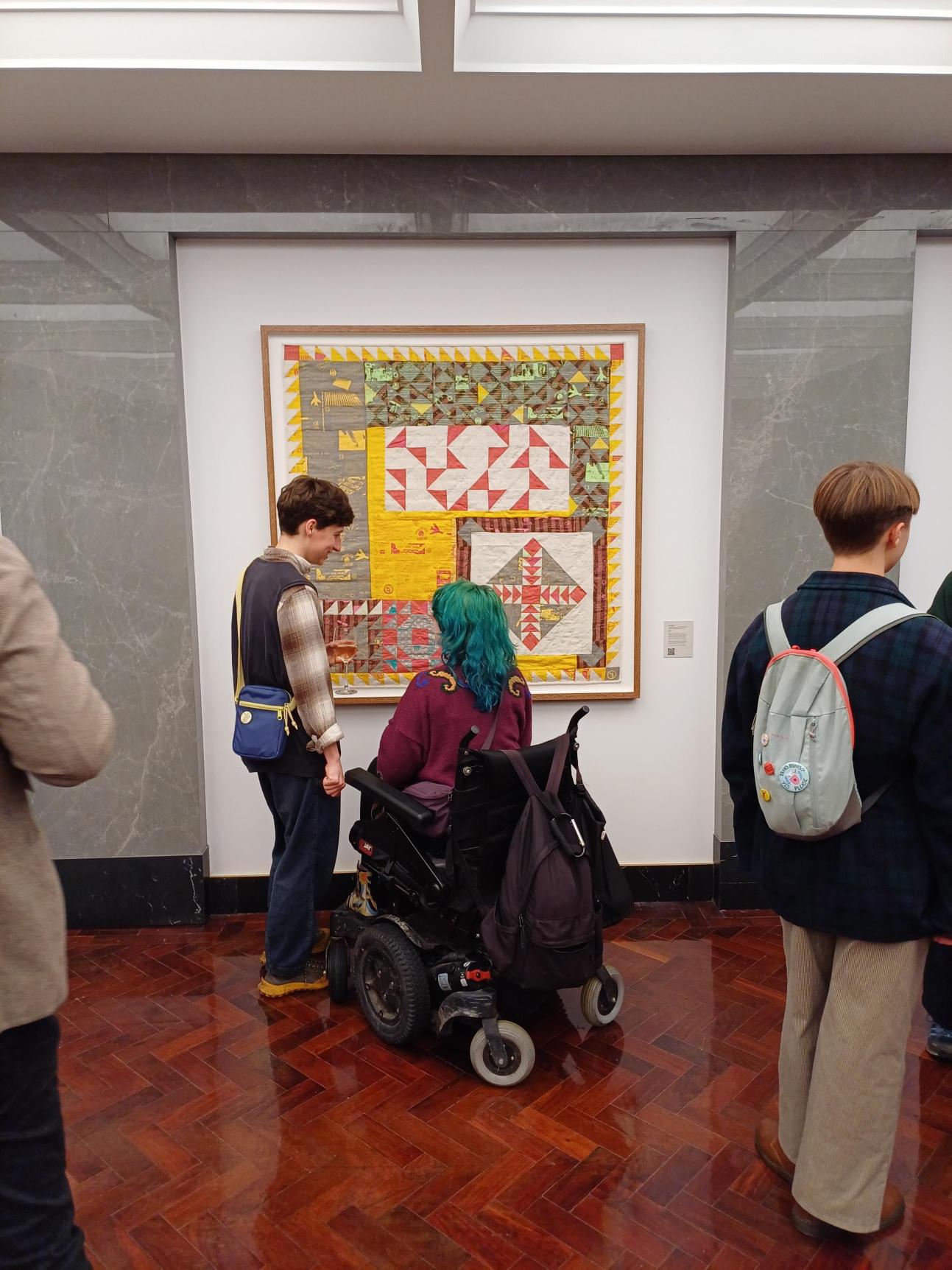 A special artwork has been unveiled at Camden Town Hall