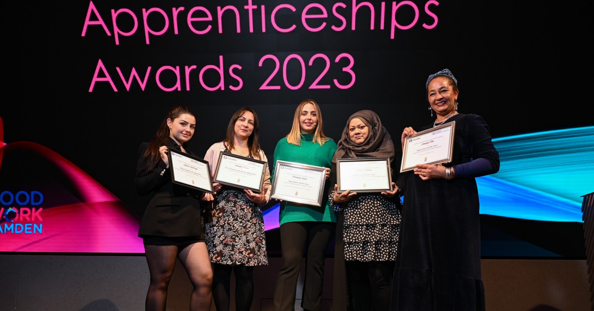 Camden apprentices celebrated at awards ceremony