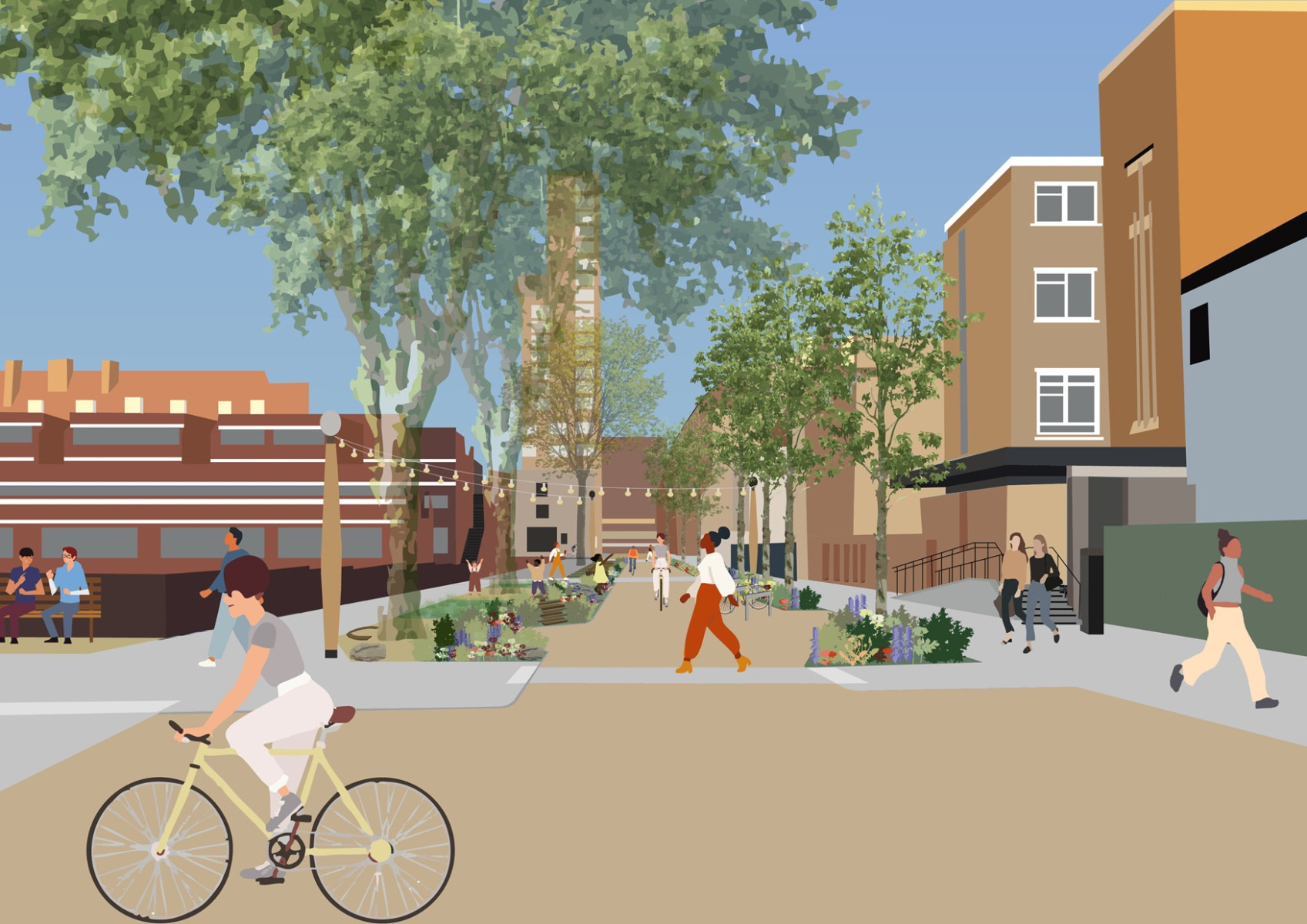 Camden approves new public space and healthy streets for Phoenix Road