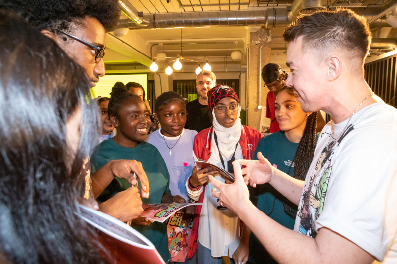Camden young people help launch new report on adolescent health