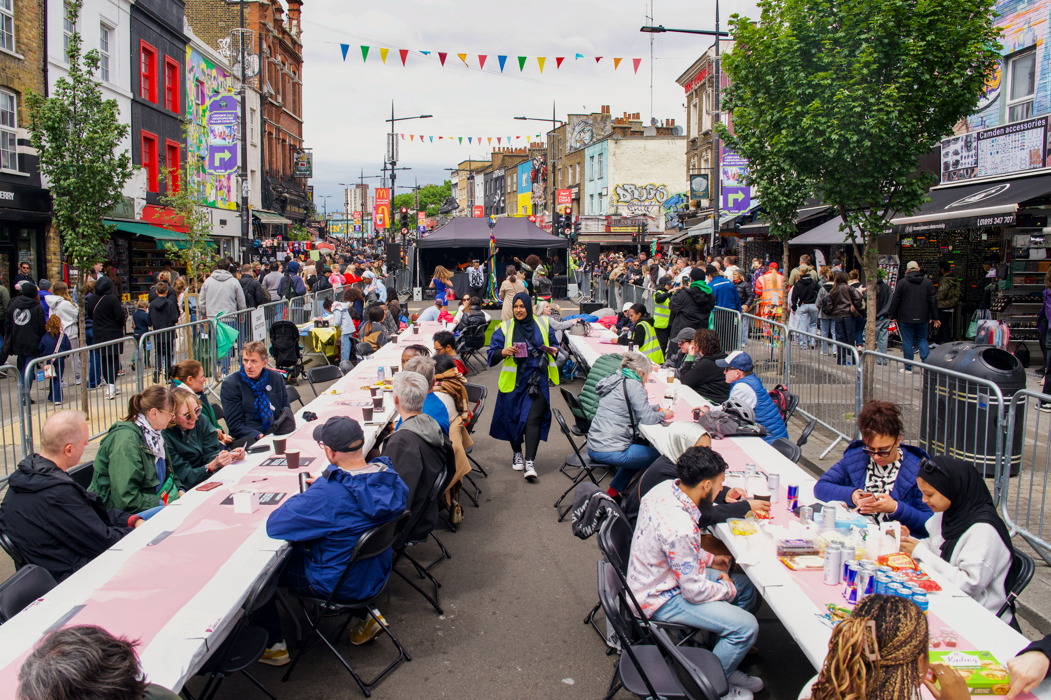 Camden High Street party launches pedestrianisation of iconic road