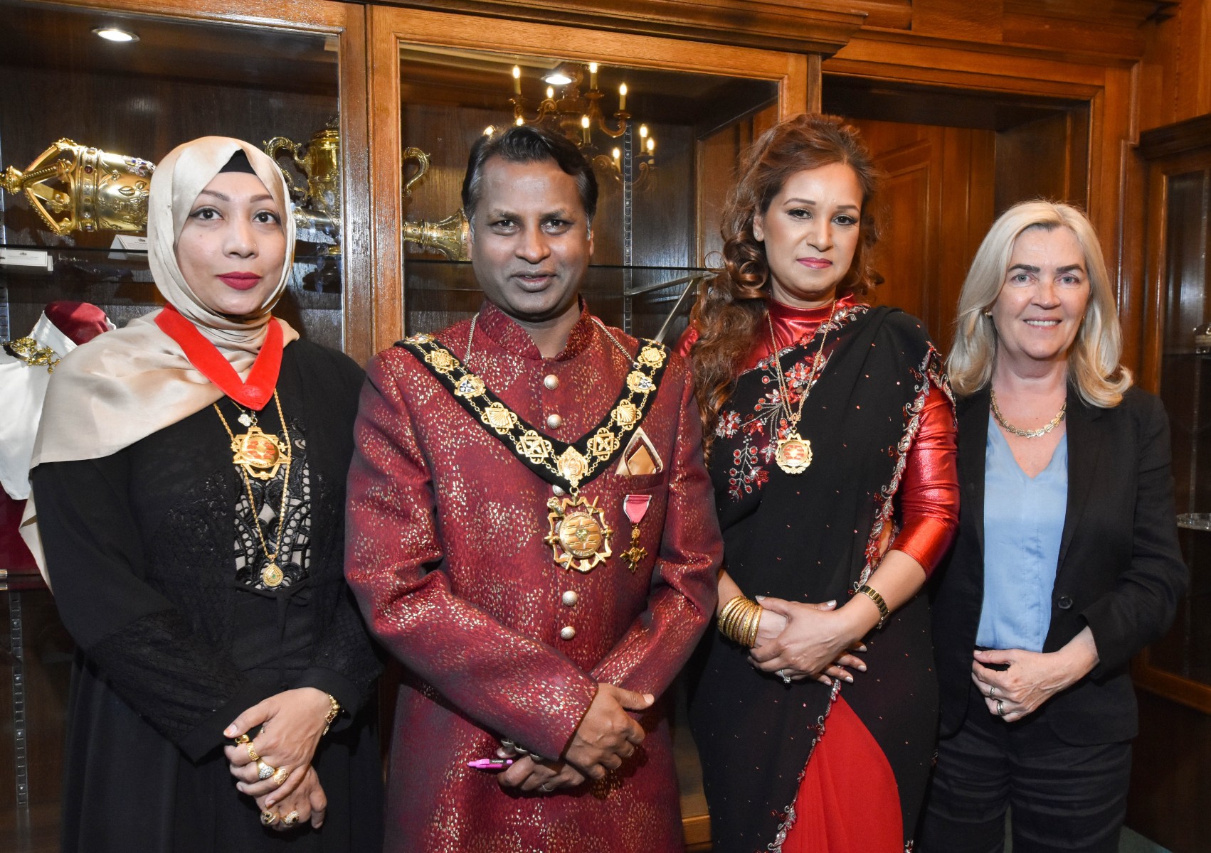 Cllr Nasim Ali ends mayoral year with fundraising success
