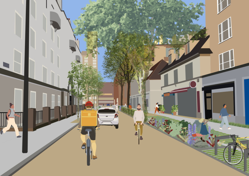 Camden approves new public space and healthy streets for Phoenix Road