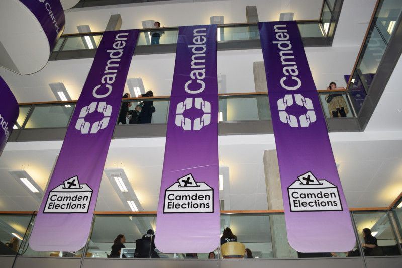 Camden Council Local Elections 2026: Count and results