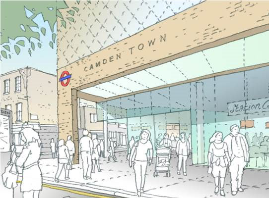 Camden Town station upgrade consultation