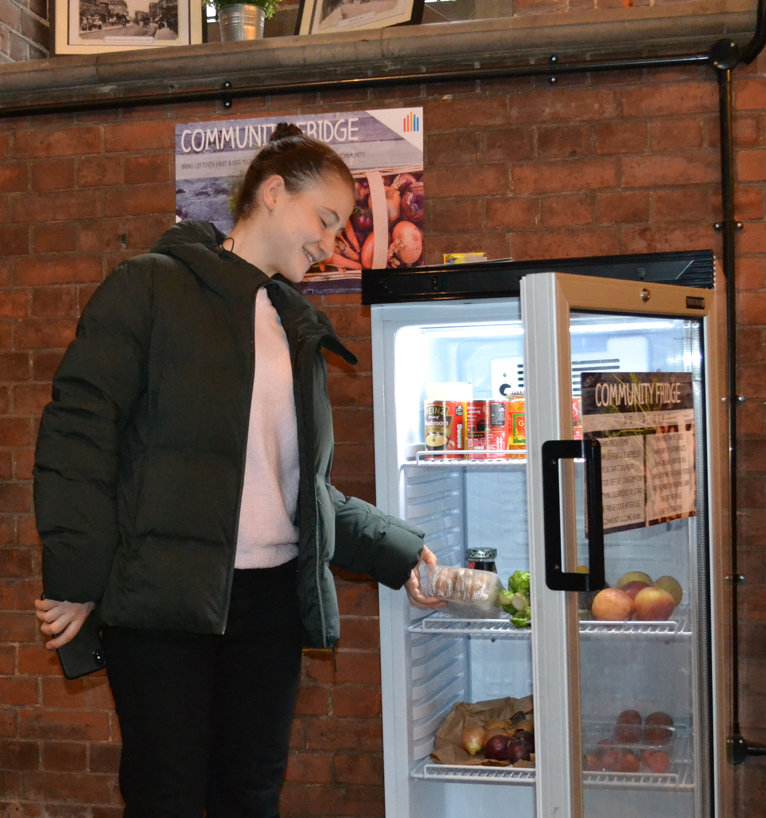 Camden officially opens its first community fridge for those in need