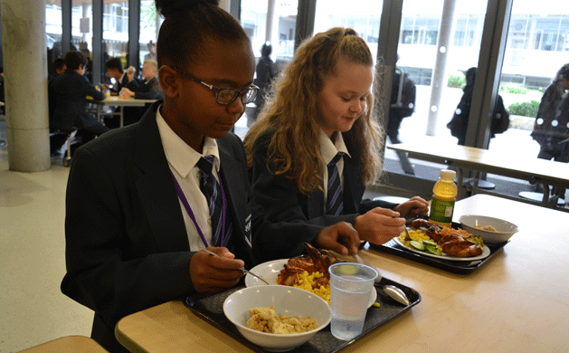 National School Meals Week - eating a healthy school meal