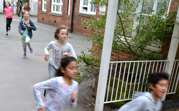 The Daily Mile for pupils means fun, fitness and fresh air