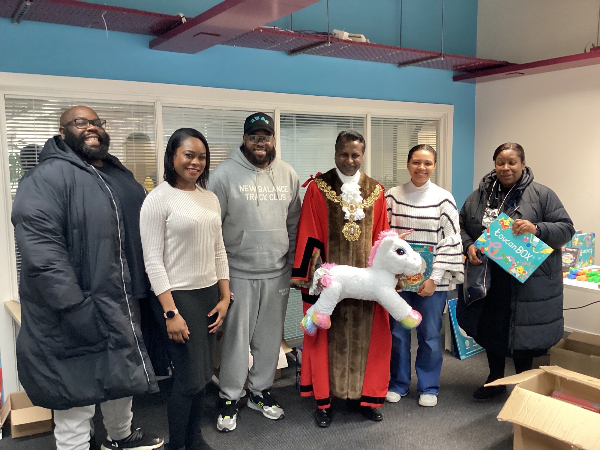 Over 200 Camden families received Christmas gifts thanks to the Mayor’s ...